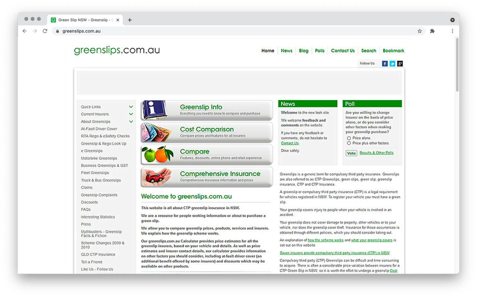 Trusted for over 20 years - How greenslips change - greenslips.com.au